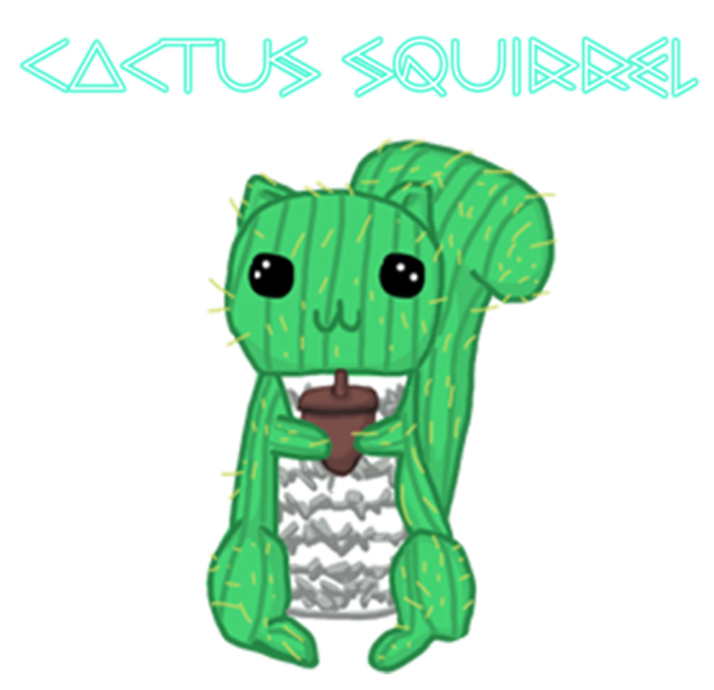 Cactus Squirrel – Stay Cute, Stay Prickly